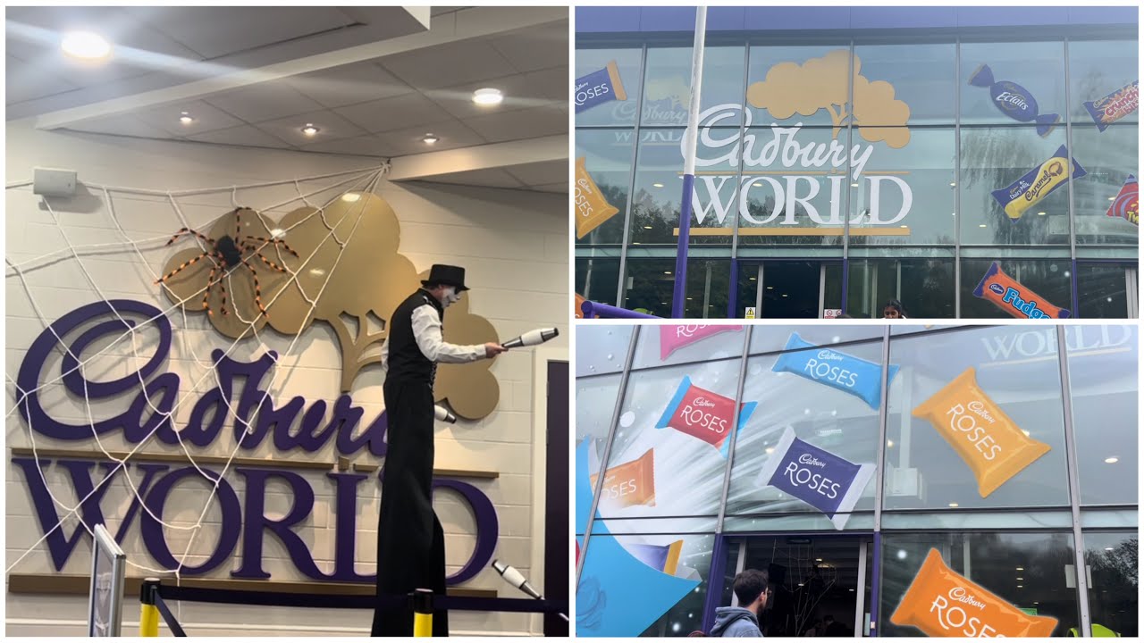Cadbury World Birmingham | Full Chocolate Factory Tour - YouTube