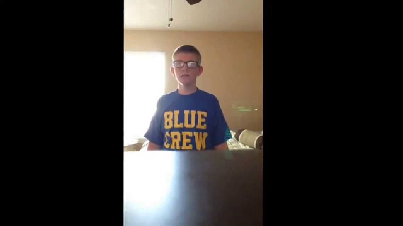 Ty the guy sings his original song titled "God and Jesus and how to see ...