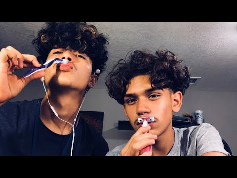 WE SHAVED OUR MUSTACHE!!!!!!!(My first time) - YouTube