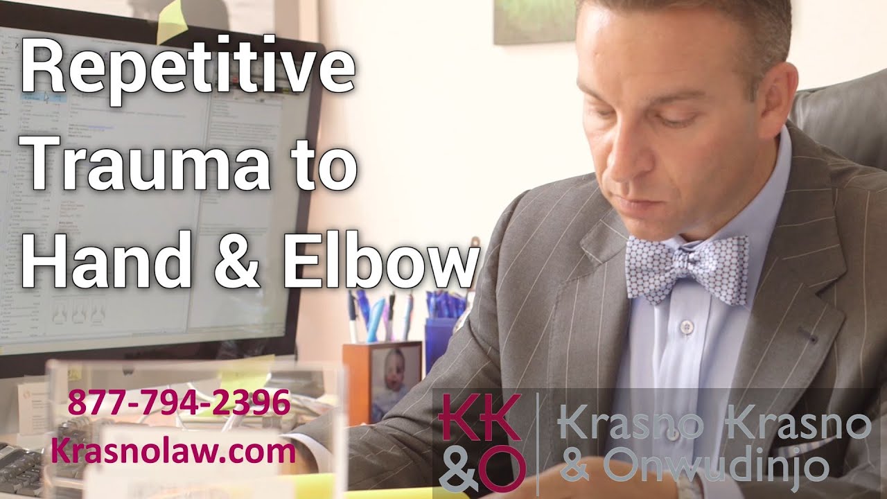 Repetitive Trauma to Hand and Elbow - YouTube