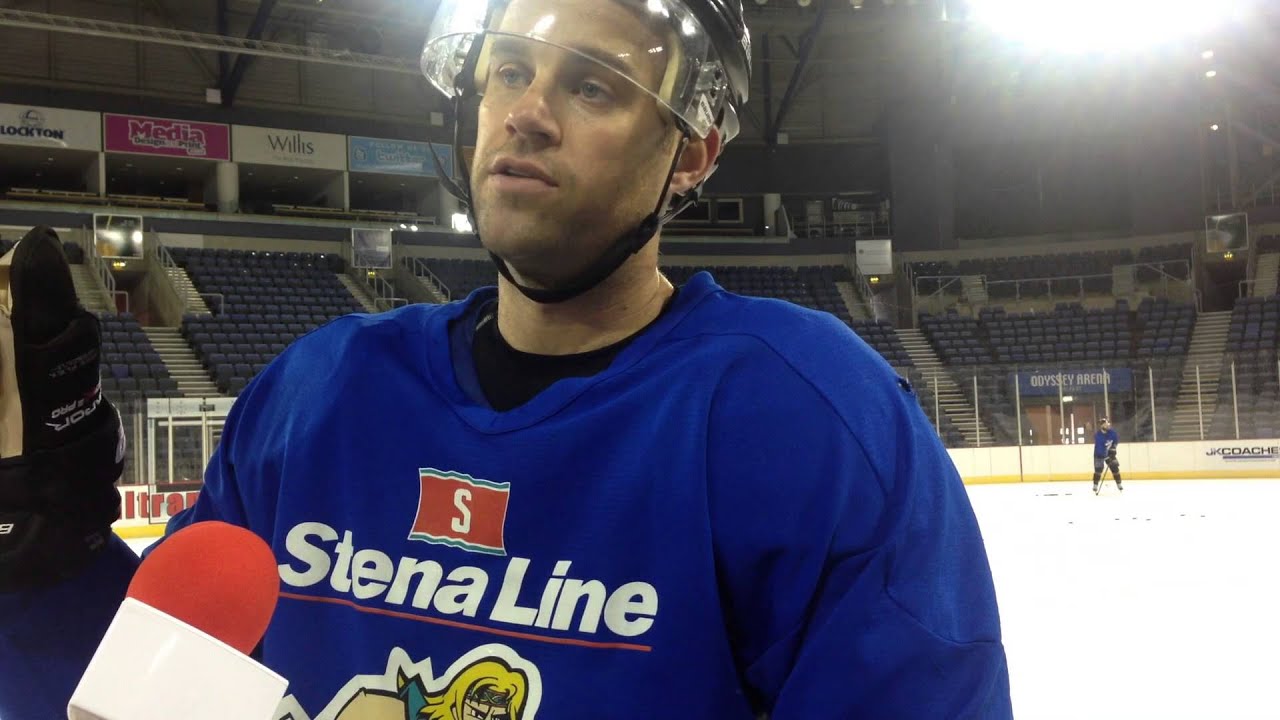 Evan Cheverie Previews Belfast Giants Weekend Games - YouTube