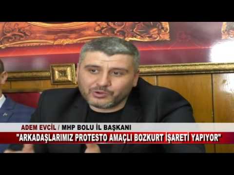 “Arkadaşlarımız protesto etmek için bozkurt işareti yapıyor” (26.06.2017 - BOLU)