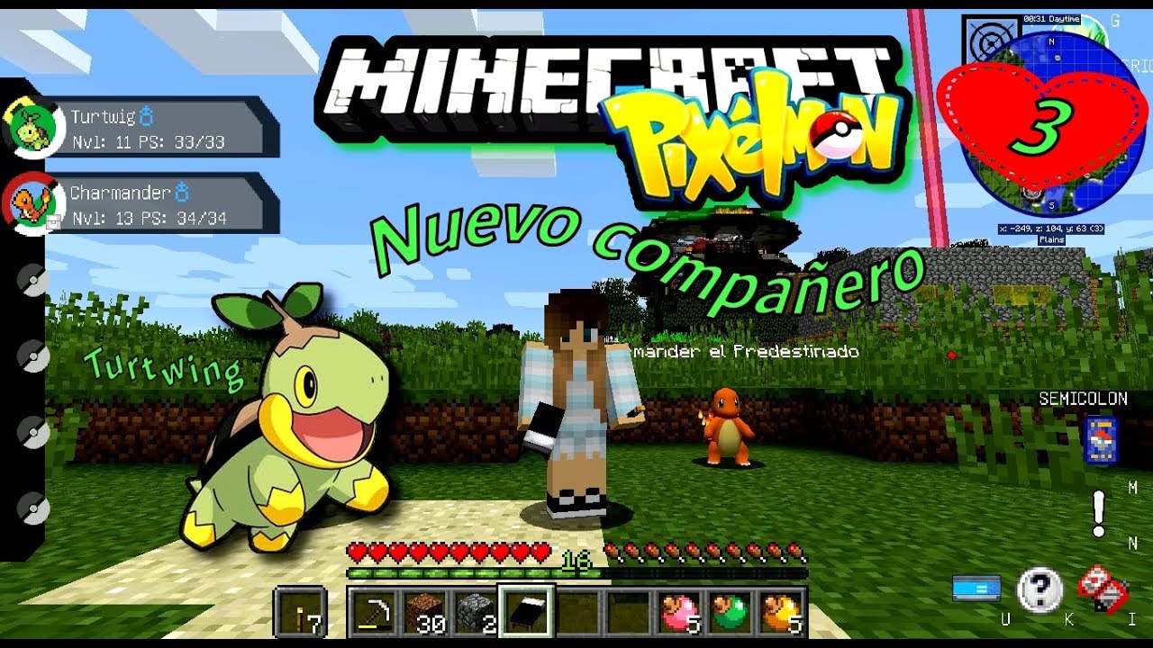 #3: Nos vamos de expedición/ PIXELMON/ Gameplay - YouTube