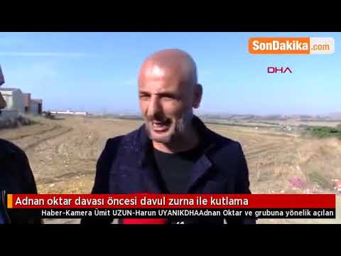 MAHMUT ALAN ADNAN OKTAR'A DAVUL ÇALDIRDI