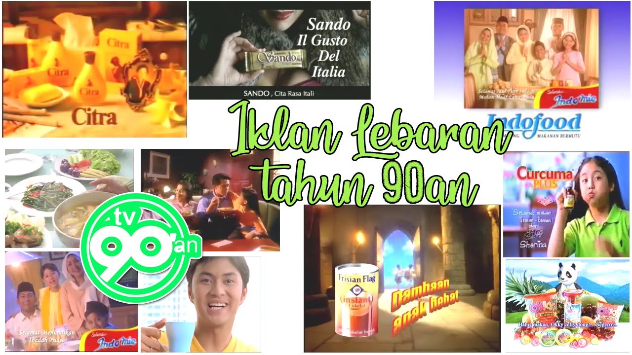 Iklan Puasa dan Lebaran tahun 90an di Indosiar - YouTube
