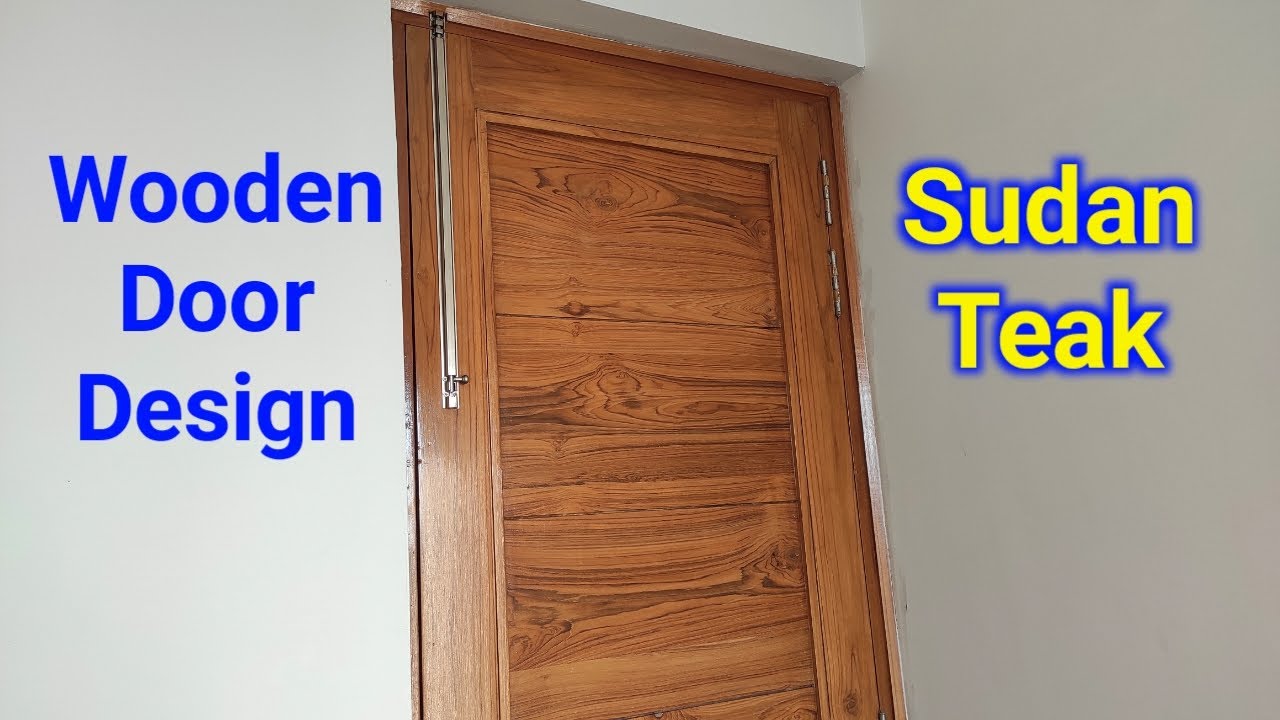Wood Door Design 😱😱 || Sudan Teak Door Design || रेशेदार दरवाजे का ...