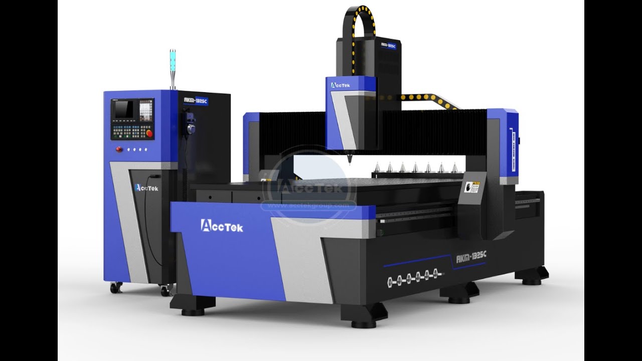 AccTek 2020 PATENT PRODUCT/ 2020 ATC CNC ROUTER/ 1325 ATC CNC - YouTube