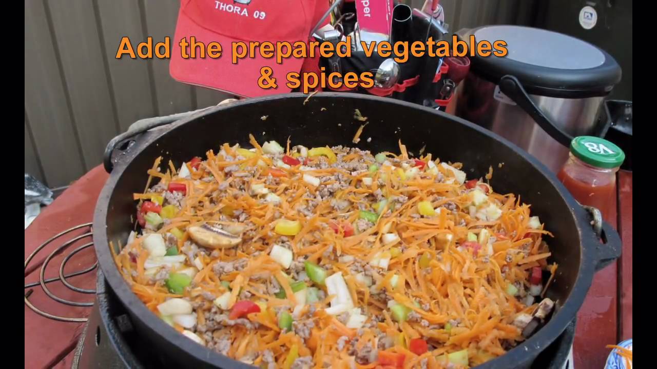 CAMP OVEN VOLCANO CARROT CHOWDER - YouTube