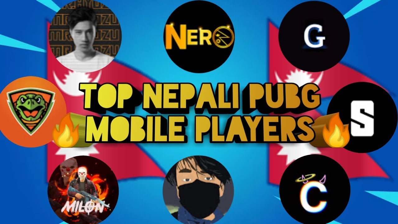TOP NEPALI PUBG MOBILE PLAYERS || BEST PUBG PLAYERS OF NEPAL 🇳🇵|| PUBGM ...
