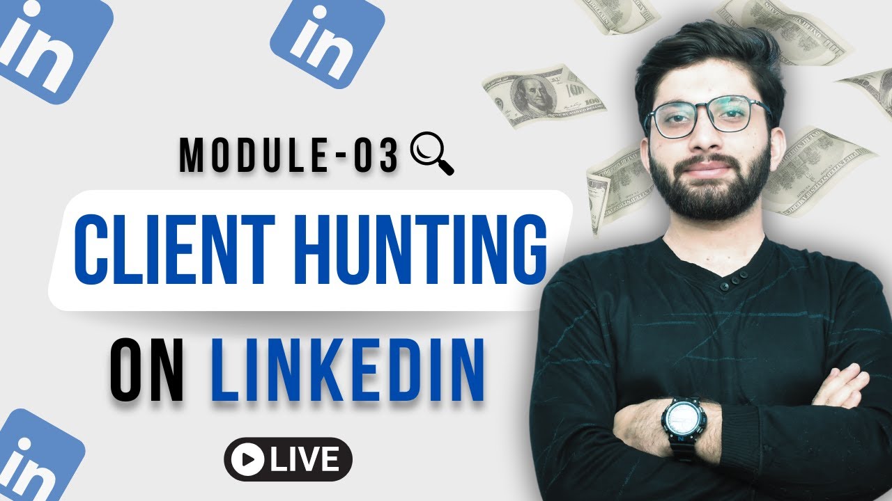 How to Hunt Clients on LinkedIn: Using Email and Data Scraping - YouTube
