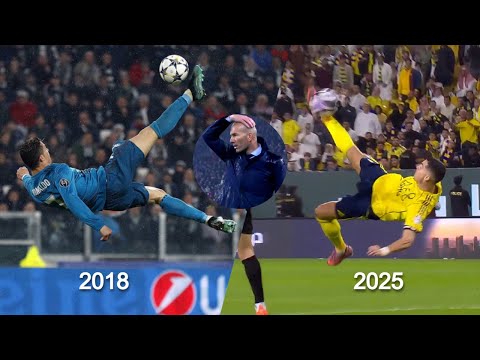 All 9 Acrobatic Goals Scored by Cristiano Ronaldo