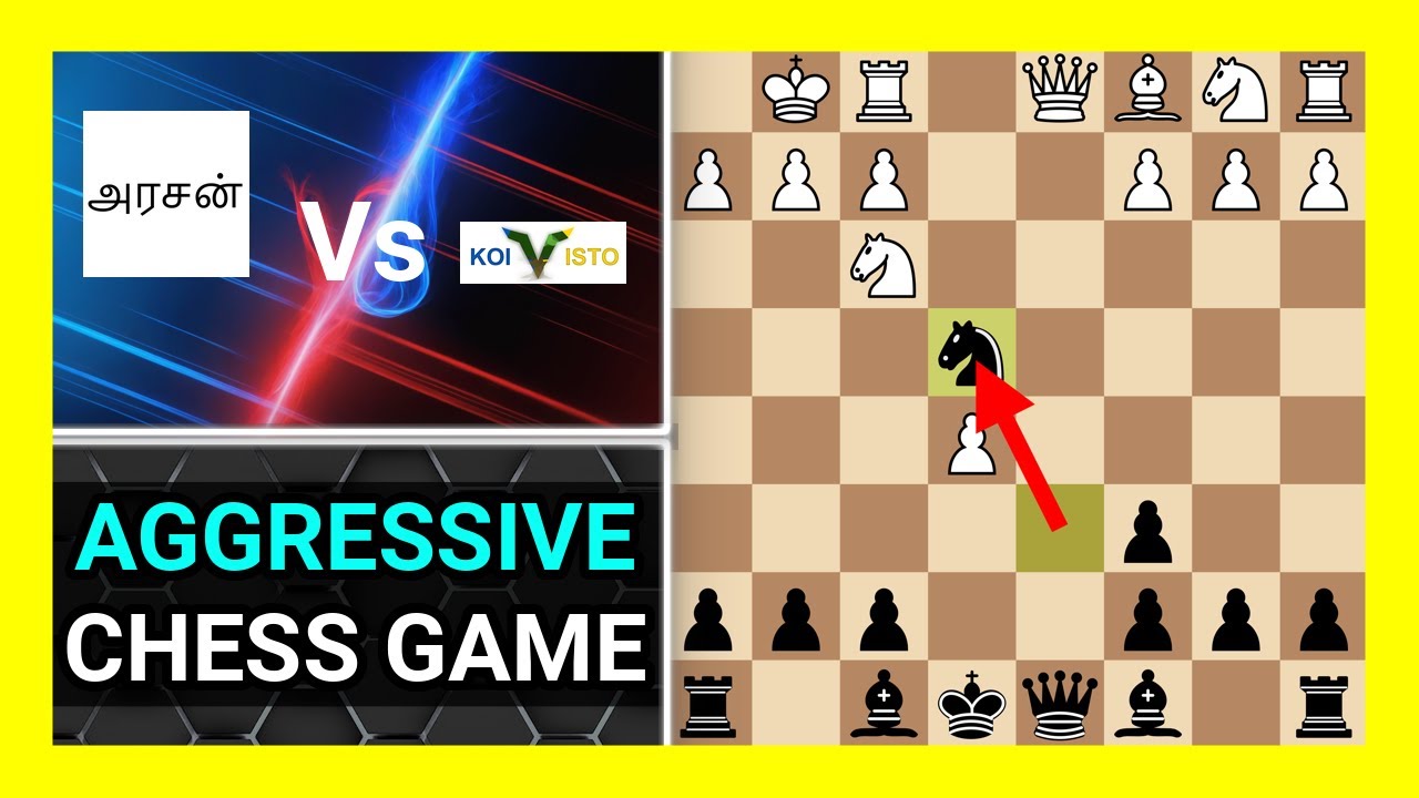 Aggressive Chess Engine Game, Arasan 24.2.1 vs Koivisto 9.0, Watch and ...