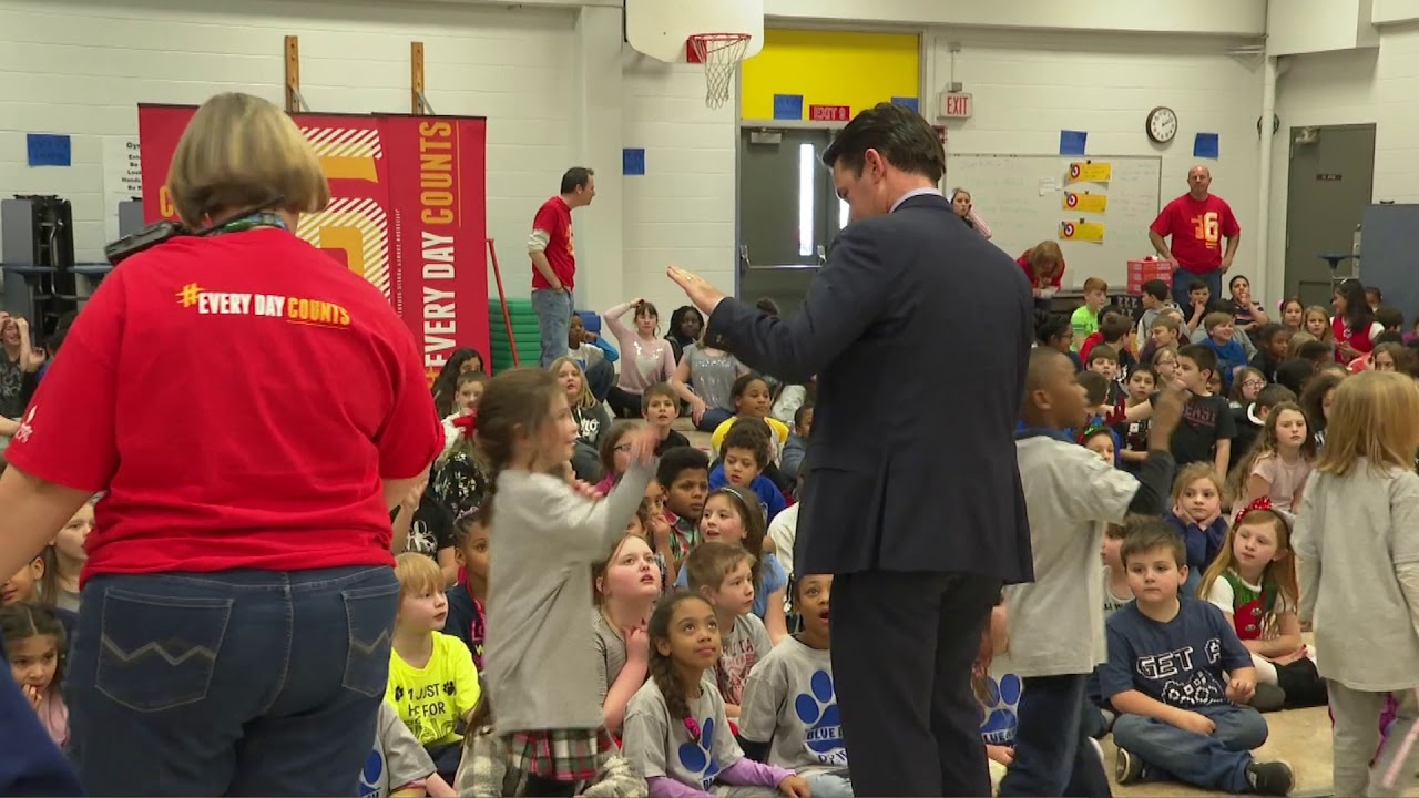 Blue Lick Elementary -- Attendance Party - YouTube