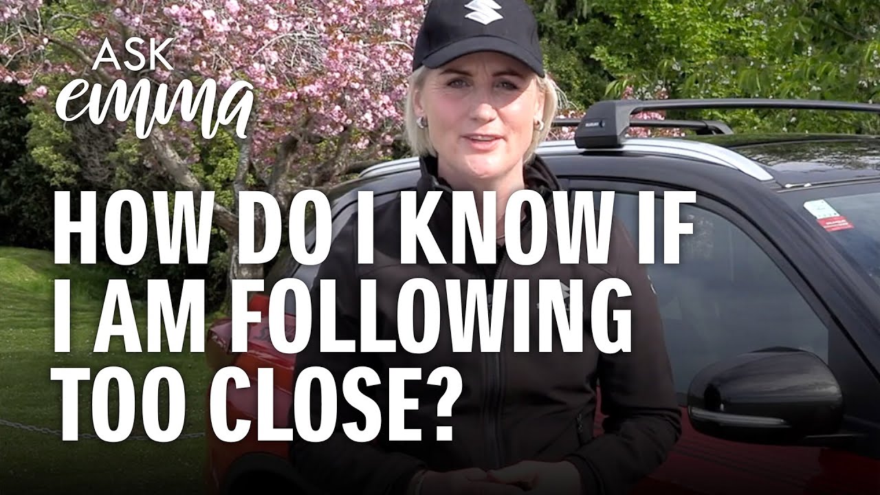 How do I know if I am following too close? - YouTube