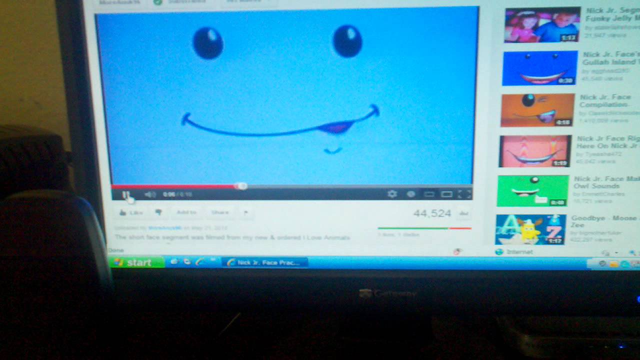 Nick jr face practies his coyote call full version - YouTube