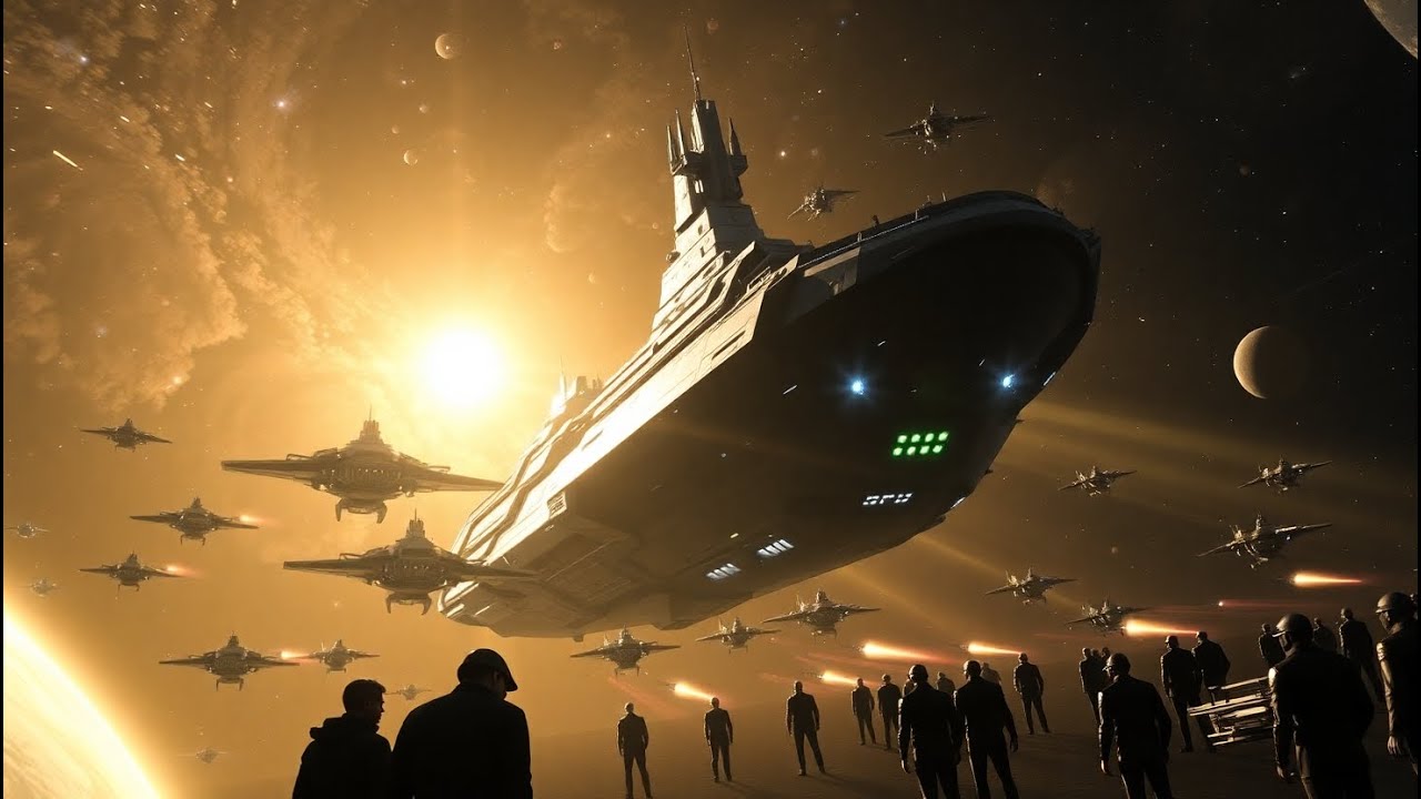 The Galaxy Trembles as Humanity’s Titan-Class Warship Makes First ...