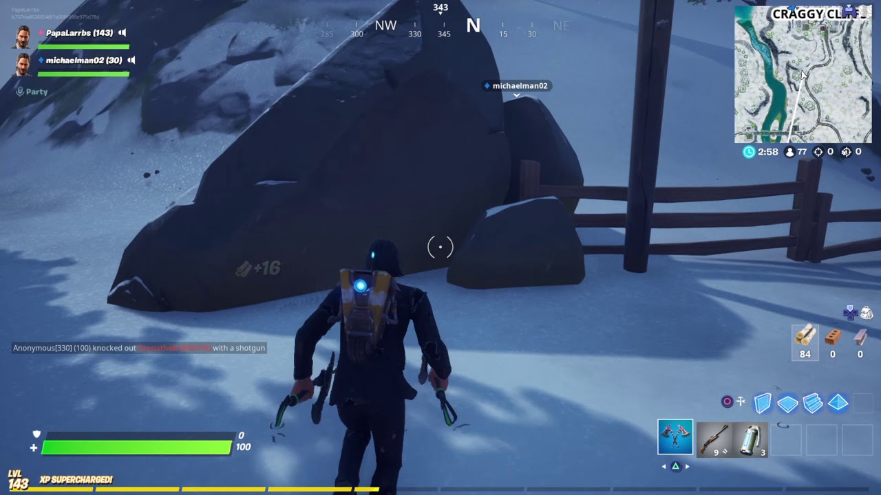 Fresh on first win second game of the decade fortnite - YouTube