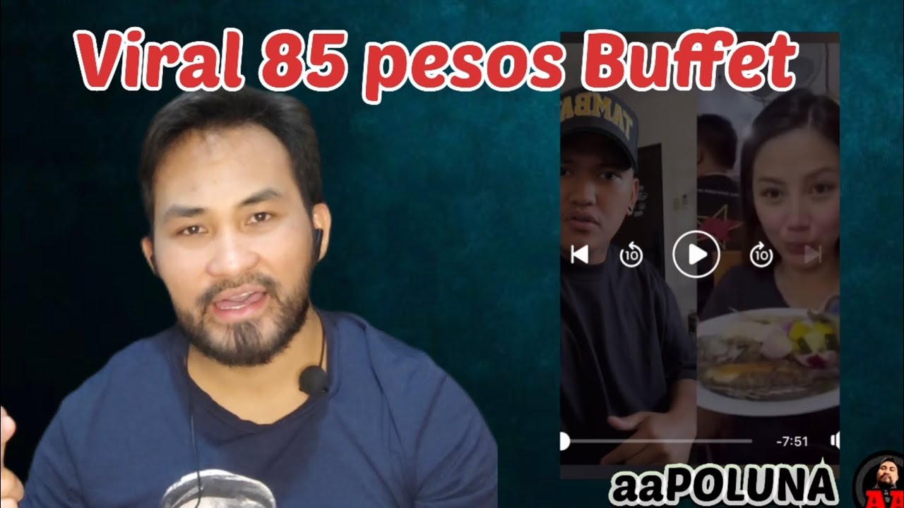 85 pesos Buffet Viral Video (Reaction) @AtoPanget - YouTube
