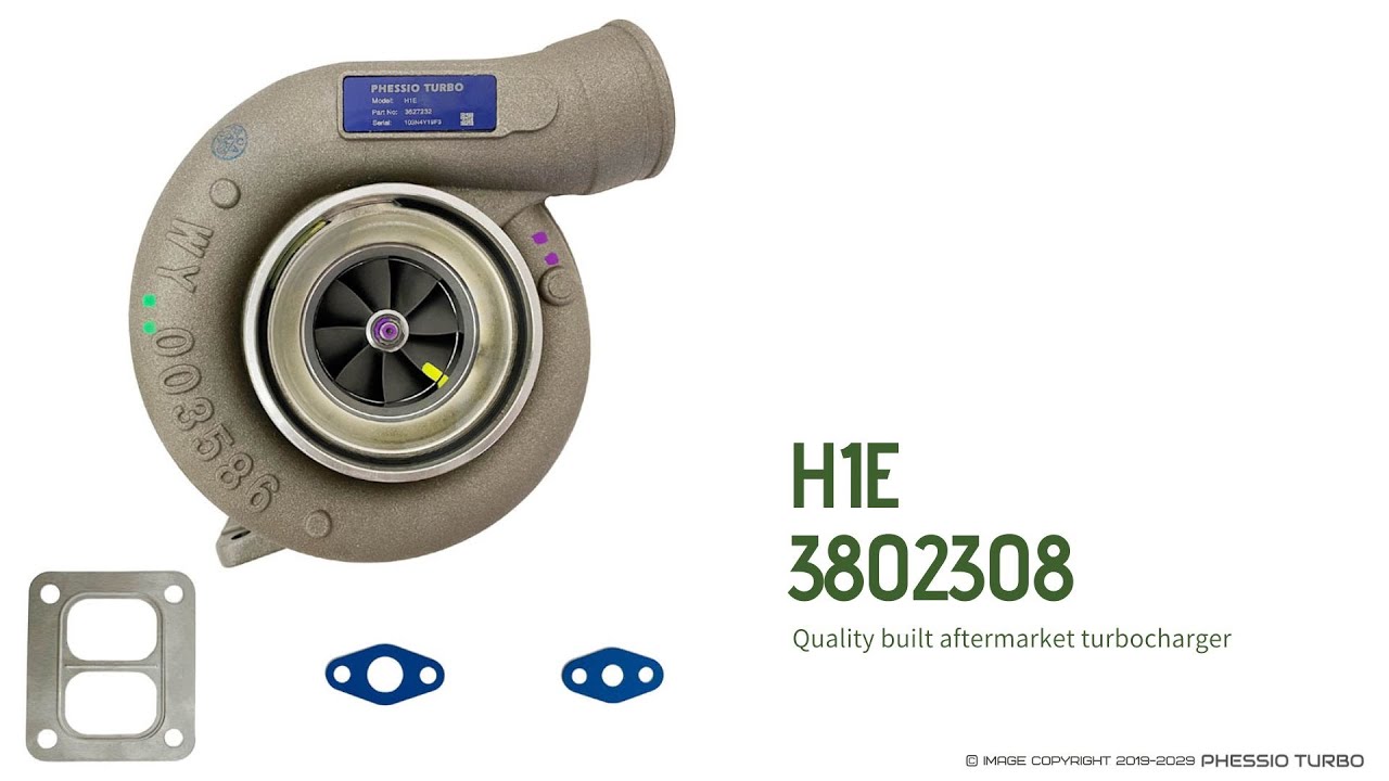 3802308 Turbocharger H1E 3527232 For Cummins C series 8.3L 6CT Engine ...