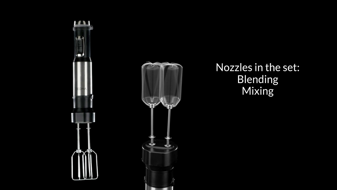 Zeegma Handy Chef – hand blender - YouTube