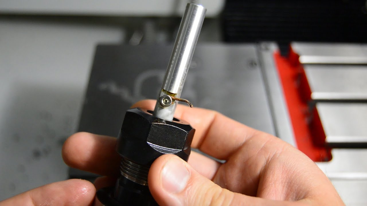 DIY CNC Mill Probe ~ Tormach PCNC 440 Mill - YouTube