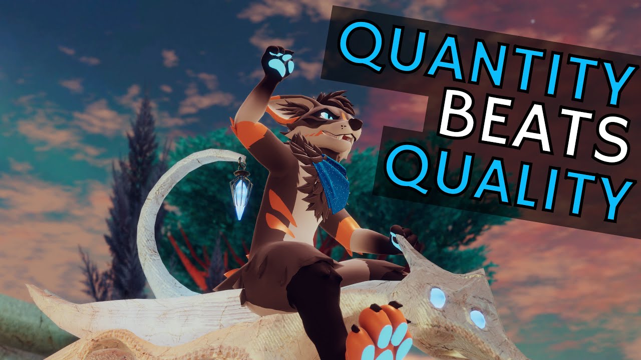 Practice Drawing with Quantity over Quality - Kanjon's Clips - YouTube