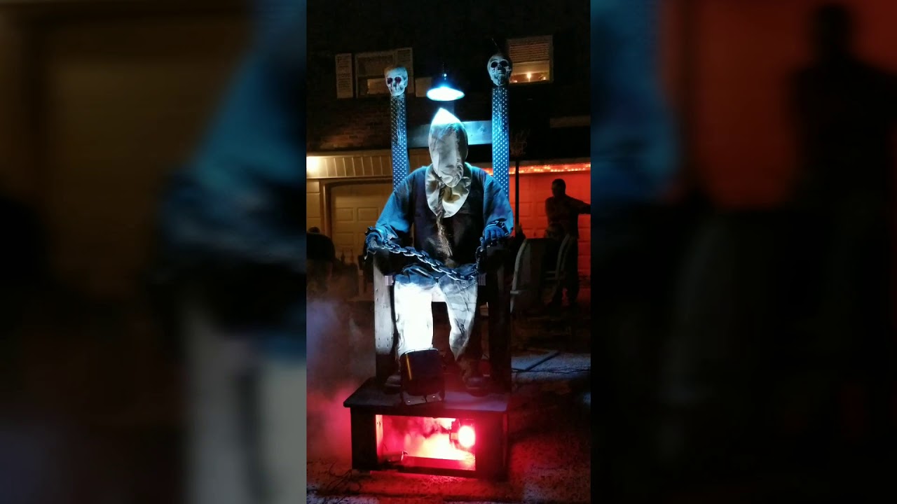 Pneumatic Electric Chair Animatronic Build! - YouTube