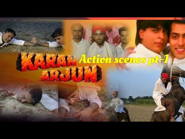 Karan Arjun Fight Scene
