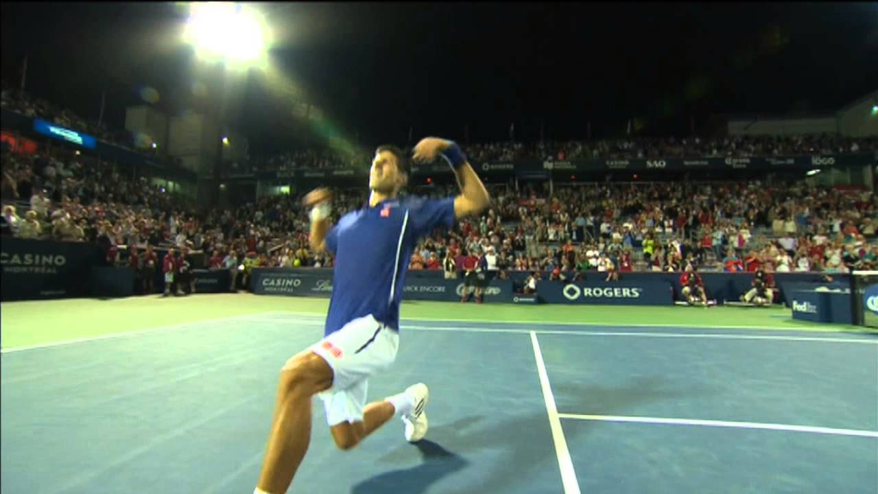 Novak Djokovic Dances After Rogers Cup Win In Montreal 2013 - YouTube