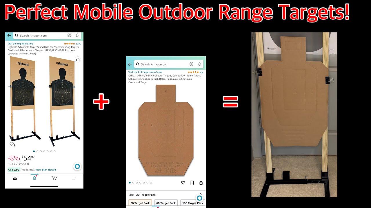 Amazon Range Target Setup! - What you need and How to Setup - YouTube