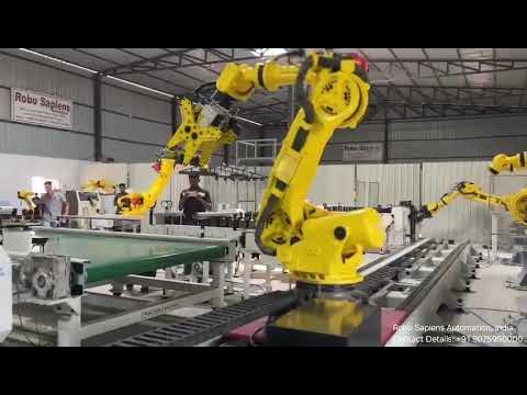 Robo Sapiens Automation ; Robot Track And Gripper System - YouTube