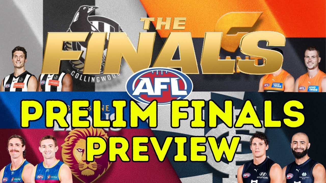 AFL Prelim Finals preview! - YouTube