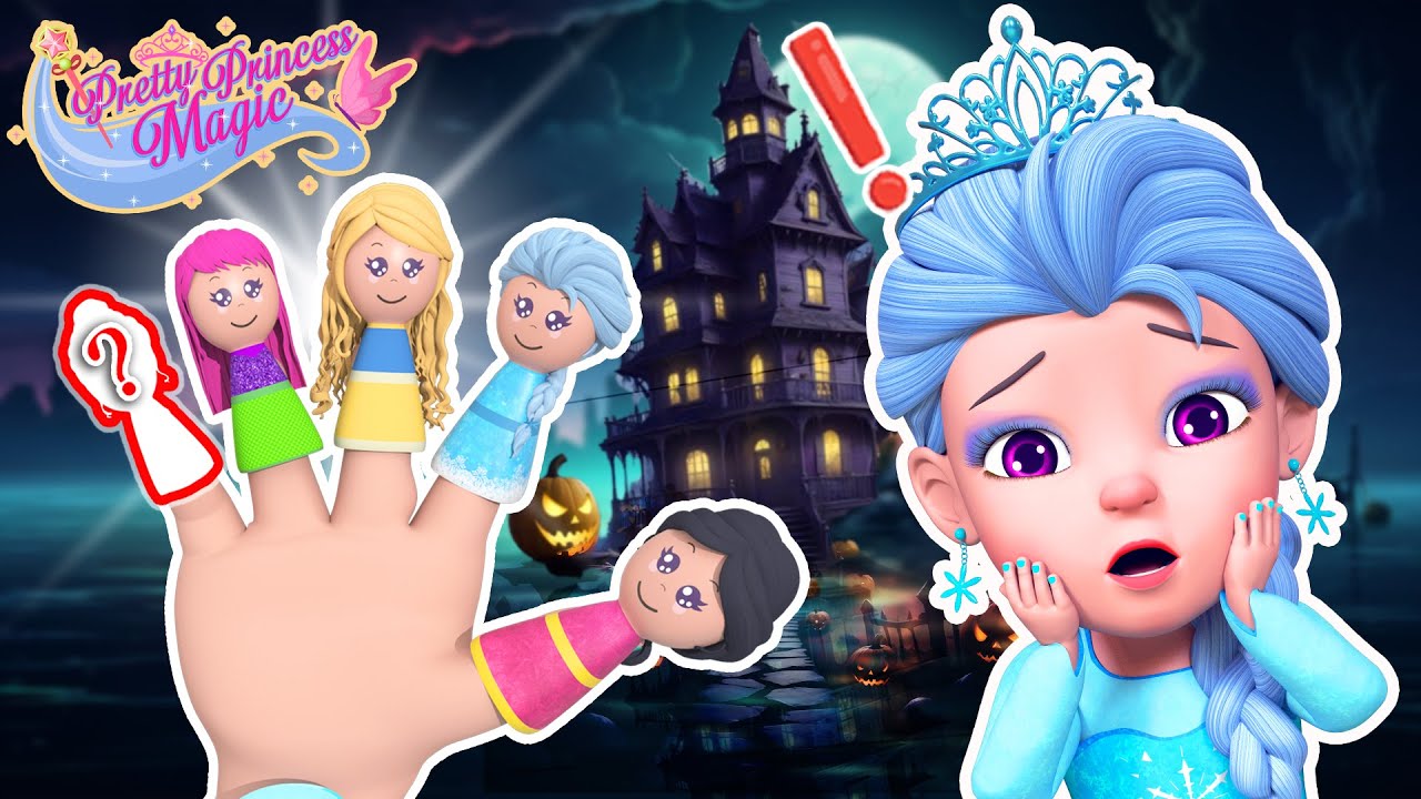 🎵 Finger Family Rhyme ! | Fun Kids Song | Pretty Princess Magic 👨‍👩‍👦‍👦 ...