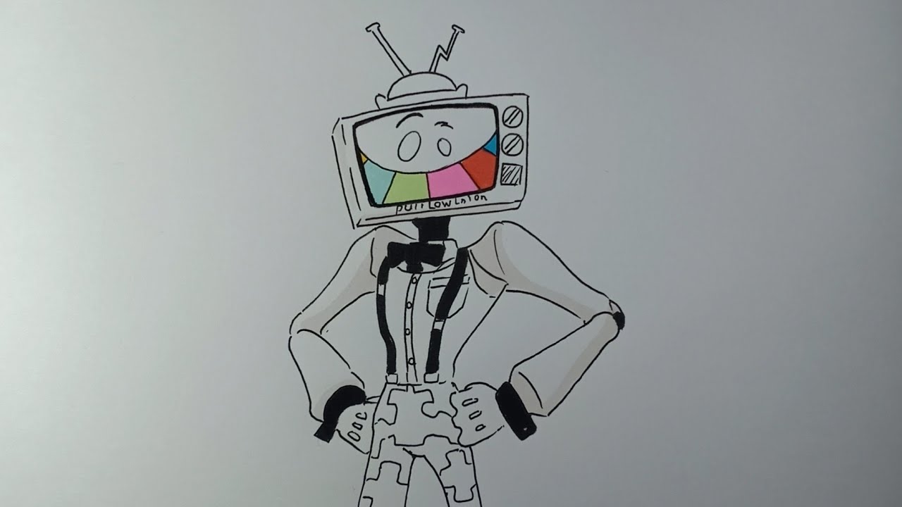 How To Draw MR PUZZLES MODEL SHOWCASE Very easy - YouTube