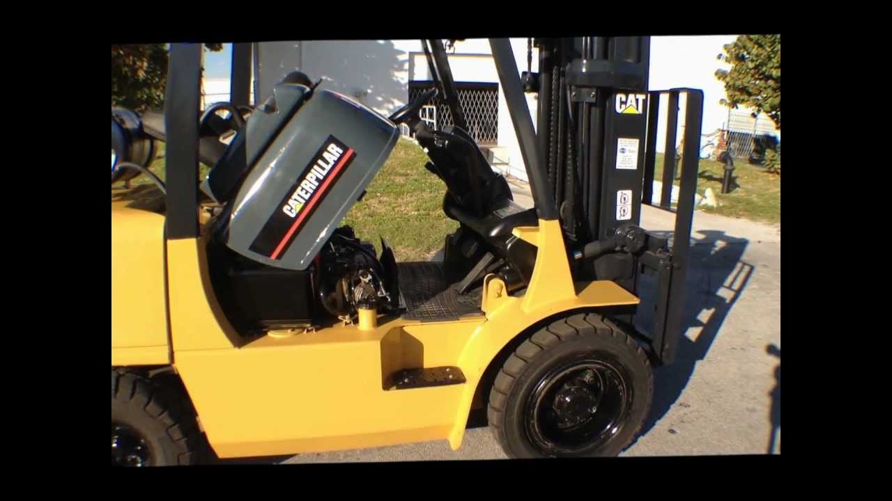 Cat GP30K 6,000Lb Forklift - YouTube