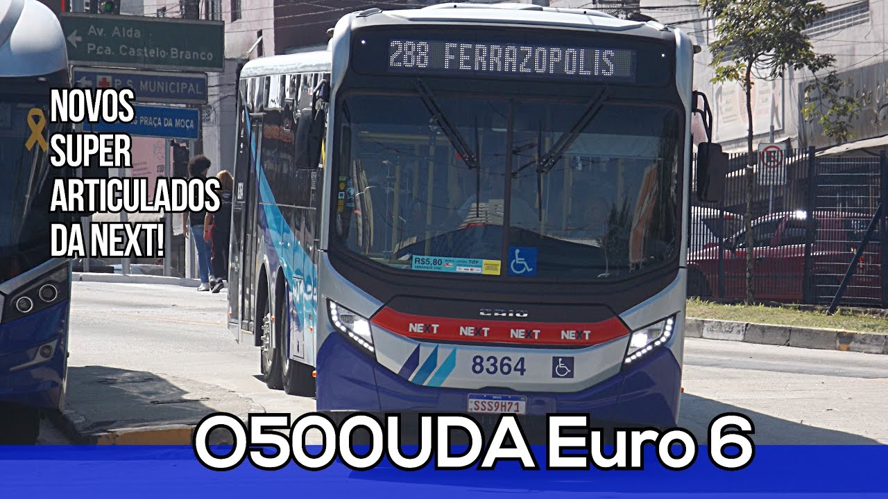 Ônibus ABD | Conheça os Novos Caio Millenium V Super Articulado MB ...