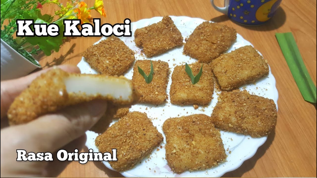 Resep Kaloci/Mochi Khas Pontianak - YouTube