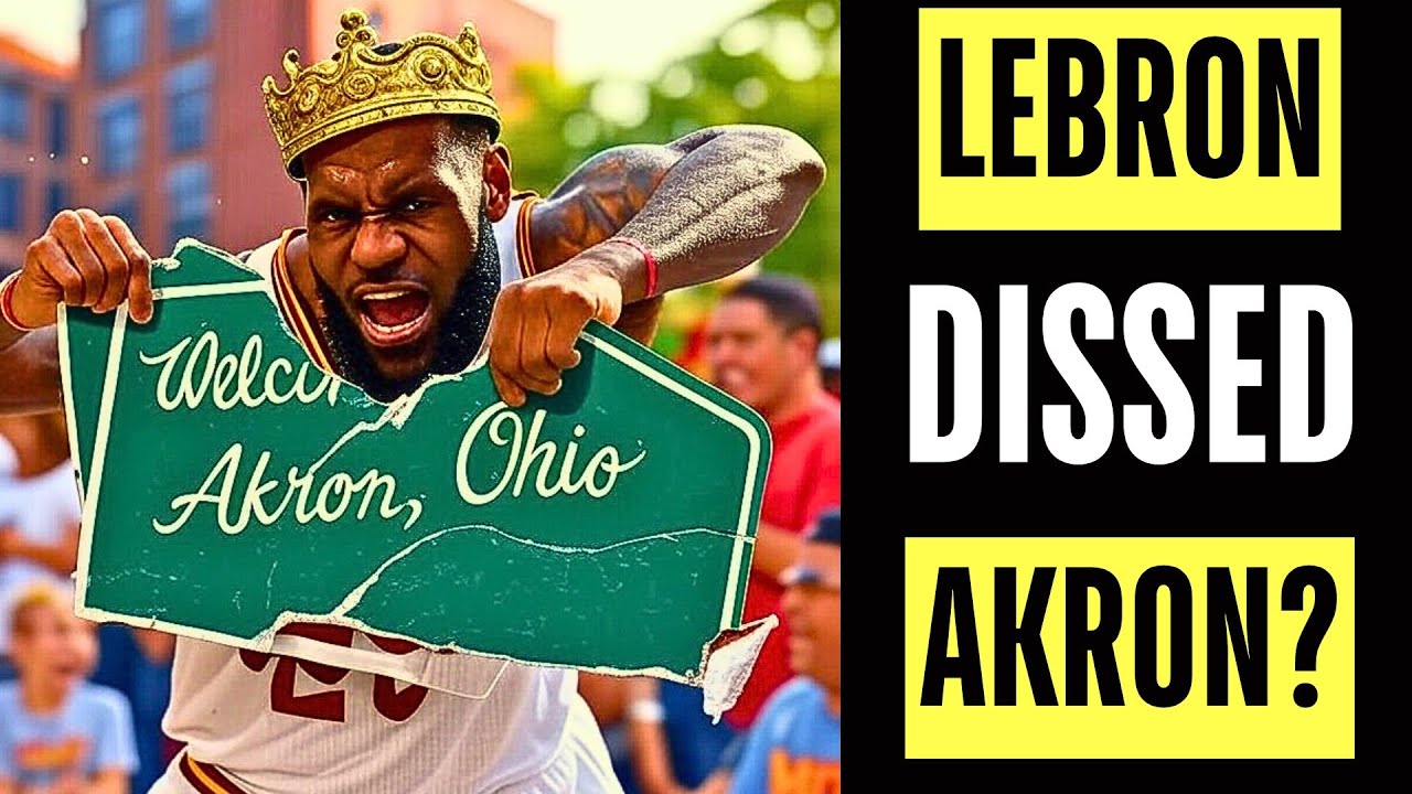 LeBron James Akron Ohio Story: How The King Sold Out His City - YouTube