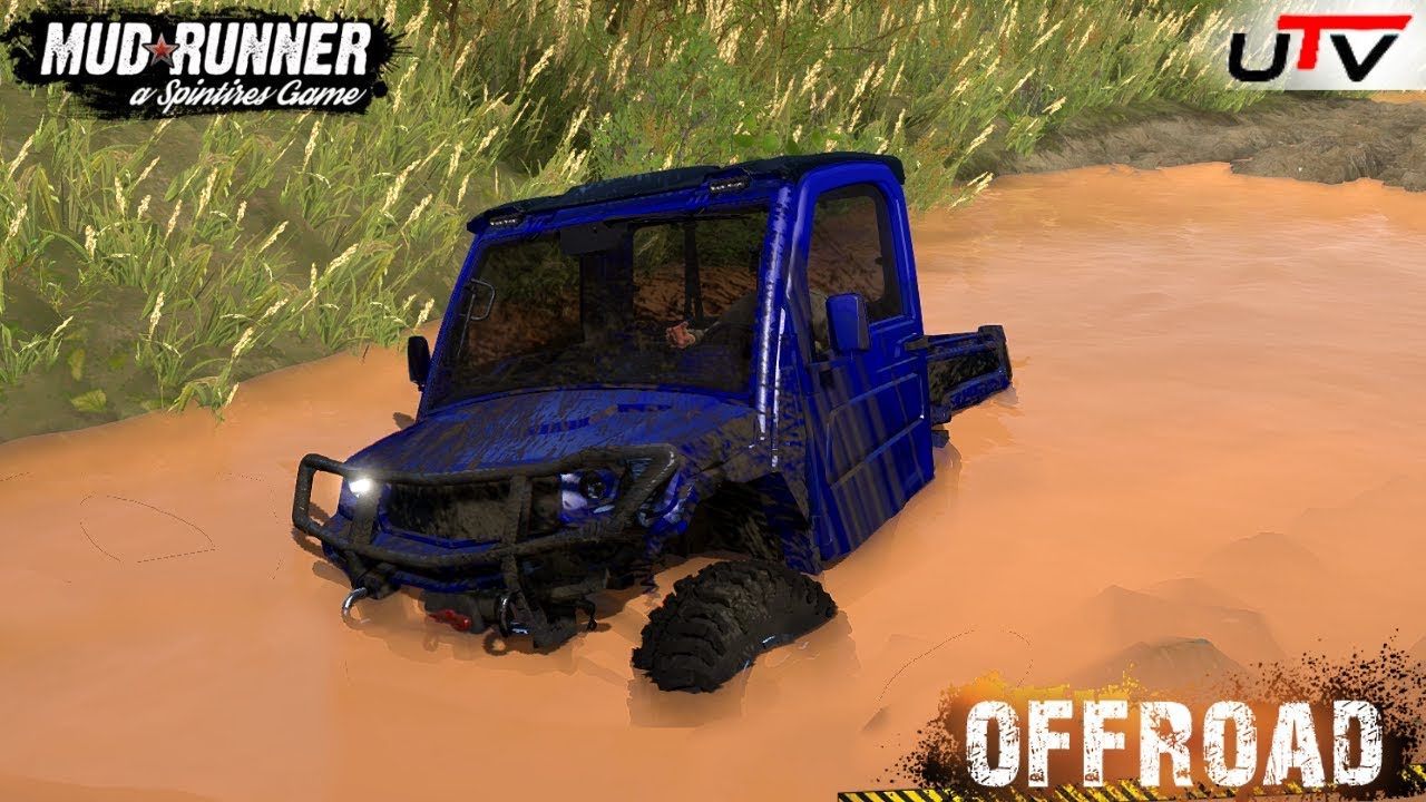 Spintires: MudRunner - UTV 4X4 Crazy Mudding Off-road - YouTube