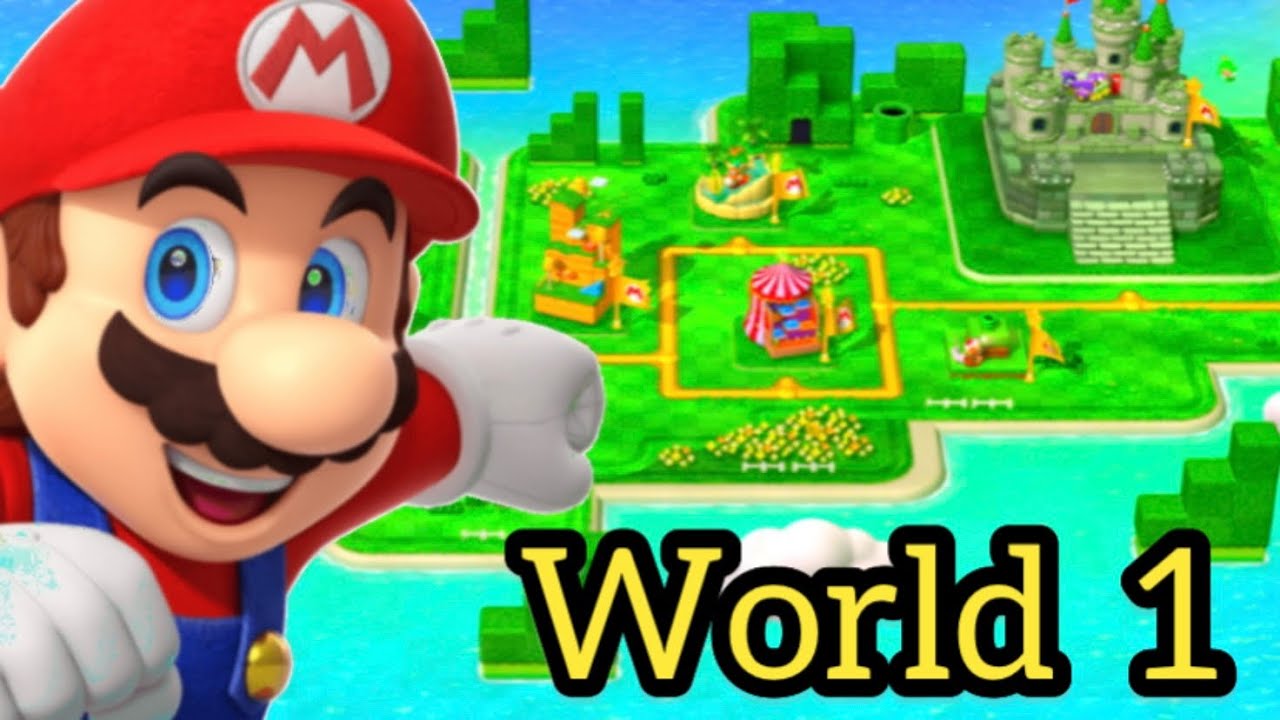 Super Mario 3d World Gameplay Walkthrough Part 1 Youtube