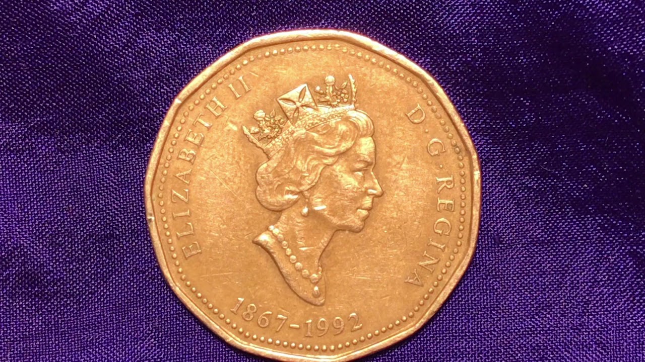 Canadian parliament dollar Confederacy 125 years anniversary coin ...