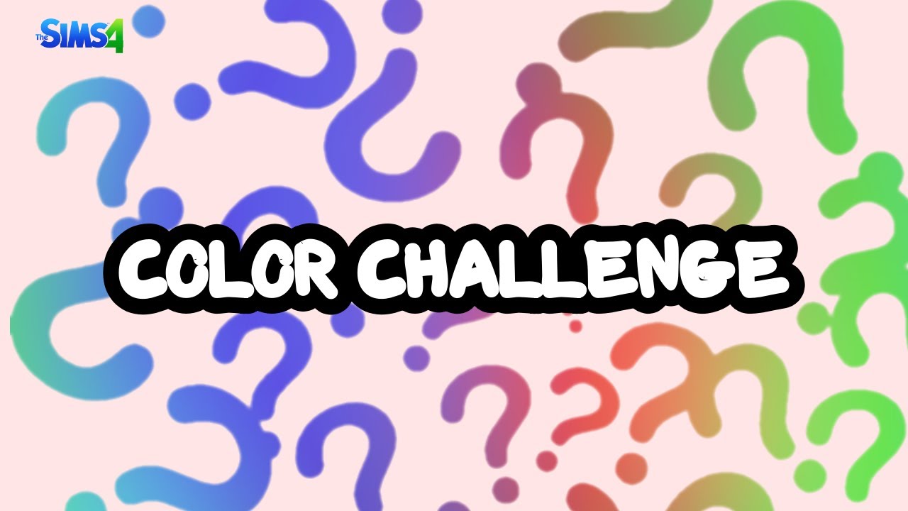 The Sims 4 - SOLID COLOR Create-A-Sim CHALLENGE! 💛 - YouTube