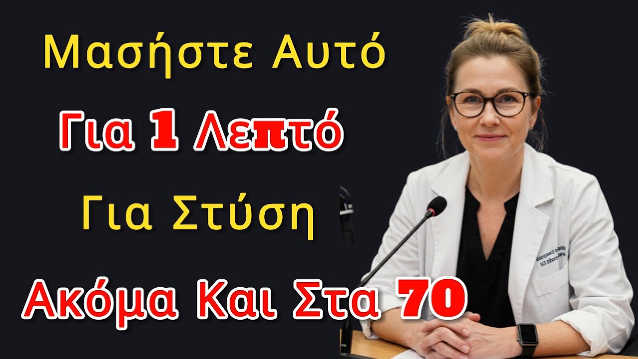 «Ηλικιωμένοι Άνδρες! Μασήστε 60 δευτ. για Φυσική Βελτίωση Στύσης ...