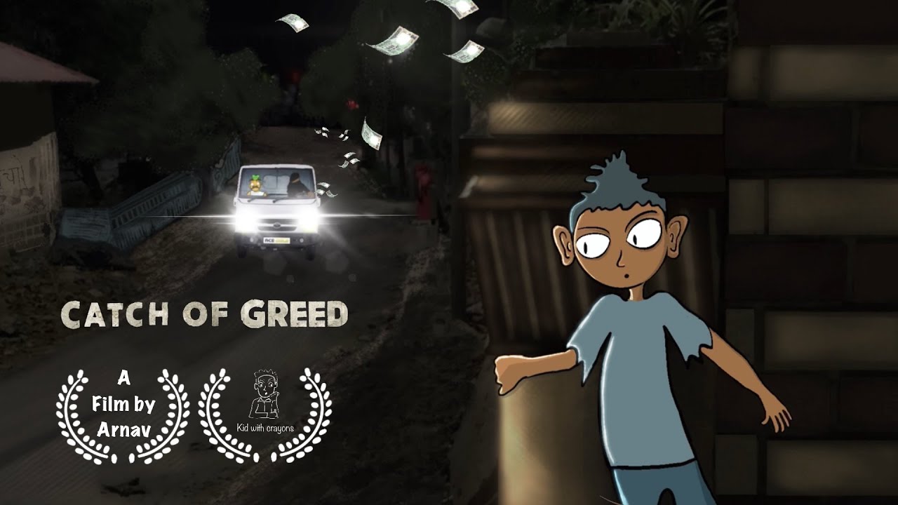 Catch of greed | Goa's traditional hand drawn animated film - YouTube
