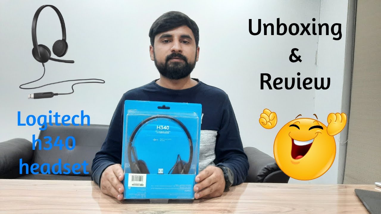 Logitech H340 Headset Unboxing and Review - YouTube
