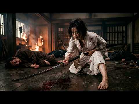 Fierce revenge, family slaughtered, boy returns from exile training to face female warrior