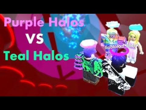 TOH RACE! || Purple Halos VS Teal Halos || ft: Ssnoowy_YT, GoSubtoRxd ...
