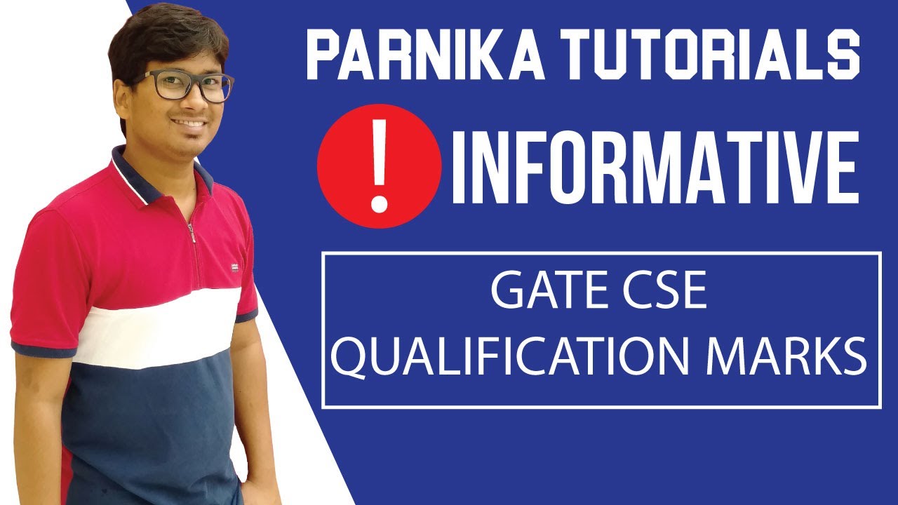 GATE CSE QUALIFICATION MARKS FOR LAST 4 YEARS - YouTube