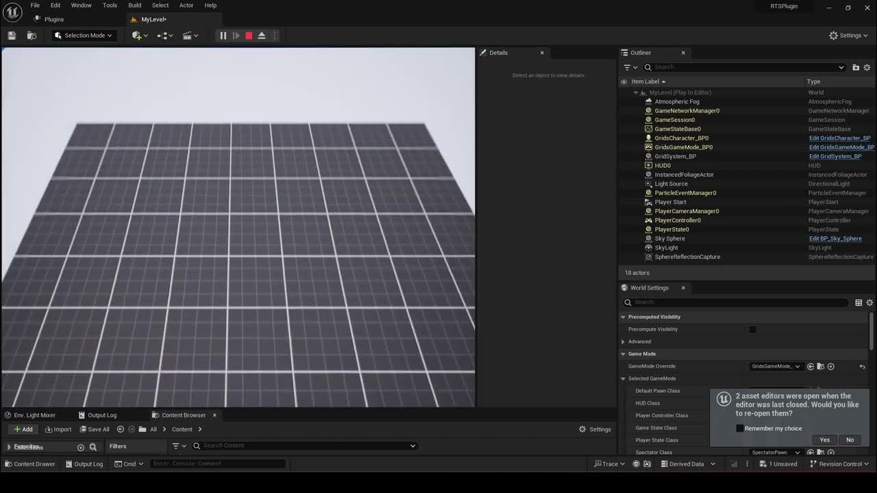 UE5 C++ - RTS Grid Plugin and Camera Movement - YouTube