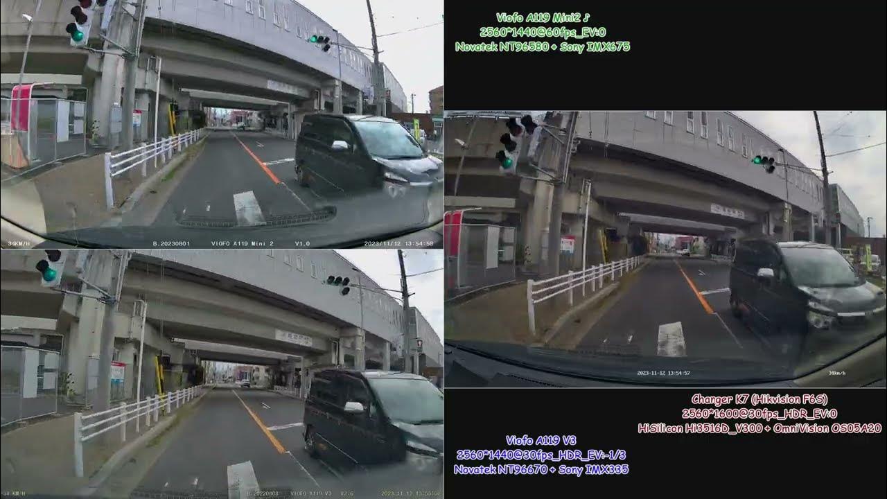 Viofo A119 Mini2/Changer K7 (Hikvision F6S)/Viofo A119 V3 - YouTube